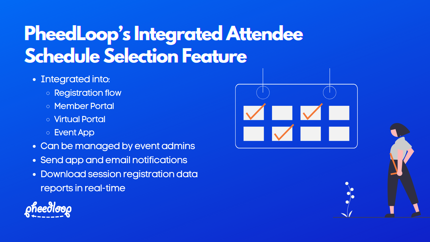 PheedLoop’s Integrated Attendee Schedule Selection Feature: Powering Your Event Experience